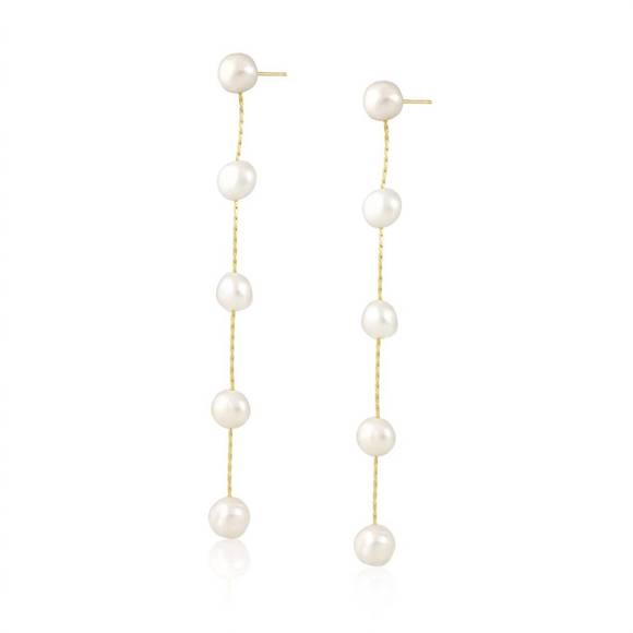 SAHIRA | Jewelry | New Sahira Valentina Pearl Drop Earrings In ...